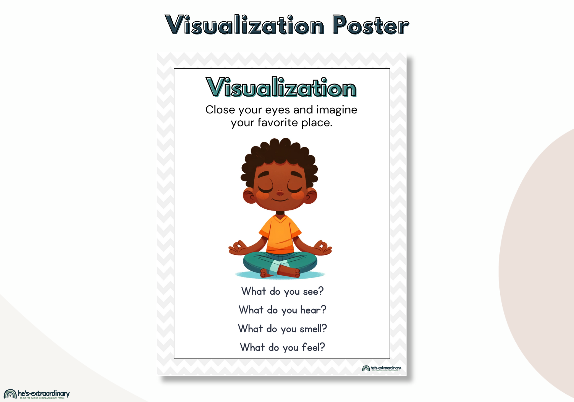 Visualization Coping Skill Poster